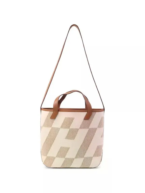 Hermès Cabas H En Biais 27 Two-way Handbag