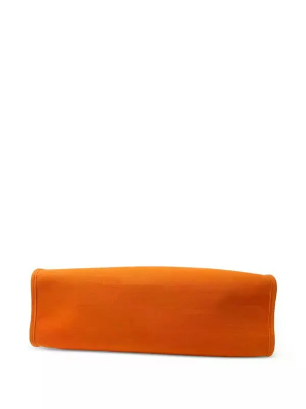 Hermès 2013 Pm Herbag 2 Way Canvas Tote Bag - Orange