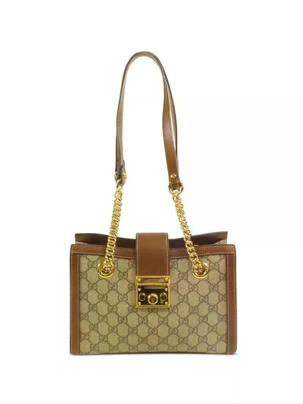 Gucci Small Padlock Gg Supreme Shoulder Bag