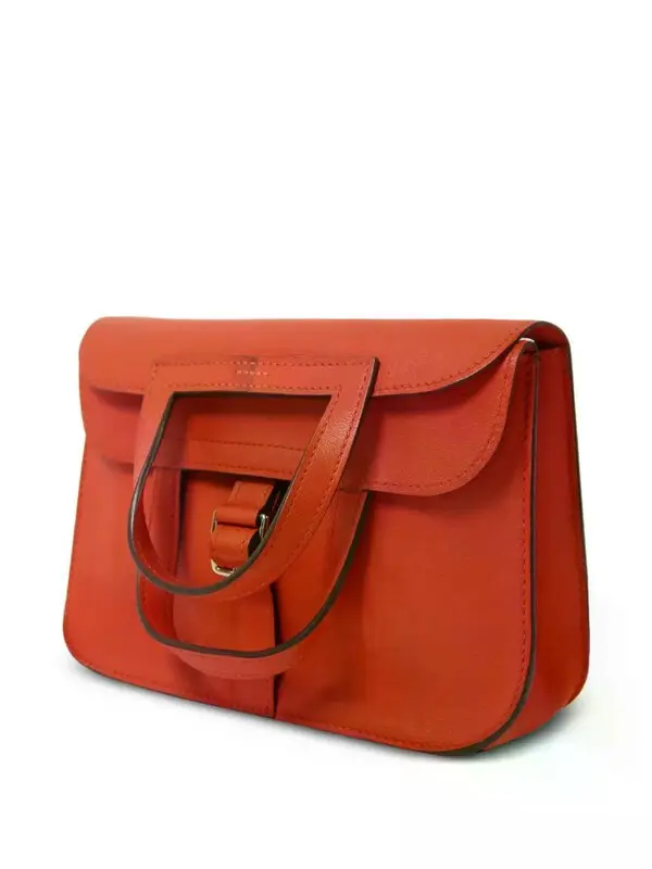 Hermès Halzan Two-way Handbag - Orange