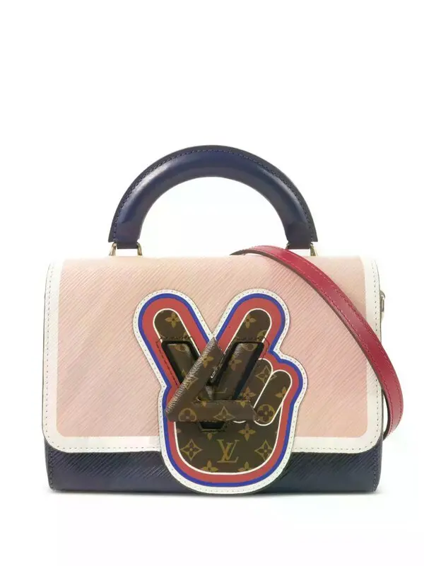 LOUIS VUITTON Twist Epi Leather Tote Bag - Blue