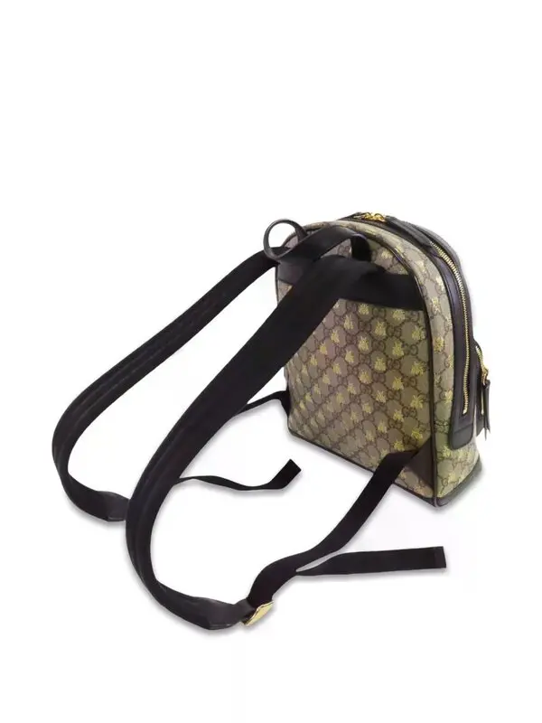 Gucci Gg Supreme Bee Print Backpack