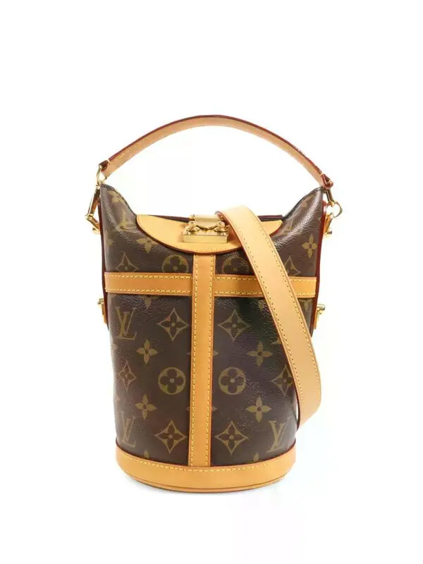 LOUIS VUITTON Monogram Duffle Bucket Bag - Brown