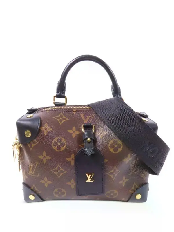 LOUIS VUITTON Petite Malle Souple Two-way Handbag - Brown