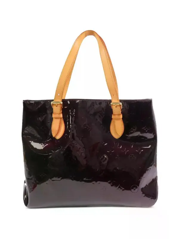 LOUIS VUITTON Vernis Brentwood Tote Bag - Red
