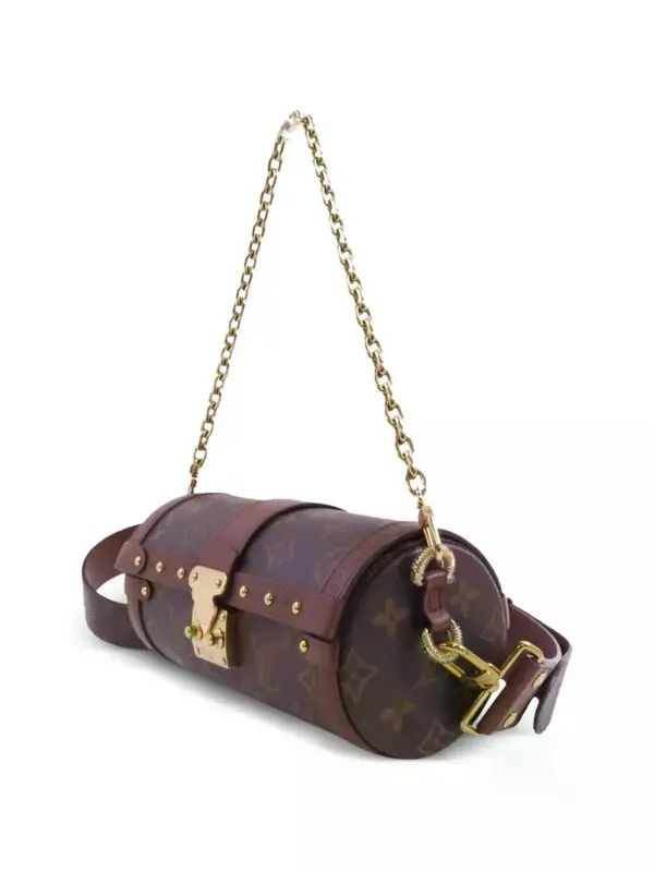 LOUIS VUITTON Papillon Trunk Shoulder Bag - Brown