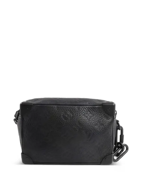 LOUIS VUITTON Mini Soft Trunk Taurillon Clemence Leather Cross Body Bag