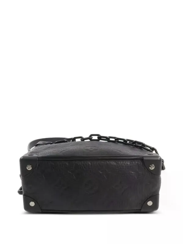 LOUIS VUITTON Mini Soft Trunk Taurillon Clemence Leather Cross Body Bag