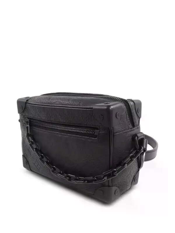 LOUIS VUITTON Mini Soft Trunk Taurillon Clemence Leather Cross Body Bag
