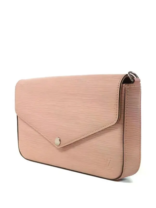 LOUIS VUITTON Pochette Felicie Epi Leather Chain Shoulder Bag