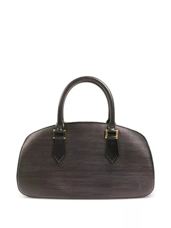 LOUIS VUITTON Jasmin Epi Leather Tote Bag - Black