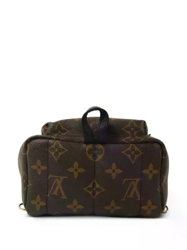 LOUIS VUITTON Mini Palm Spring Monogram Backpack - Brown