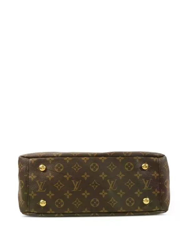 LOUIS VUITTON Pallas Monogram Tote Bag - Brown
