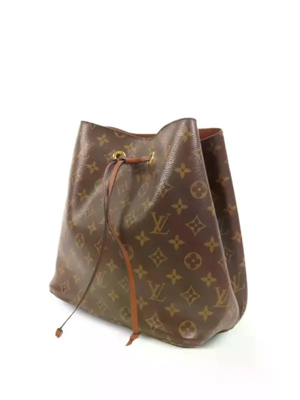LOUIS VUITTON Monogram Bucket Bag - Brown