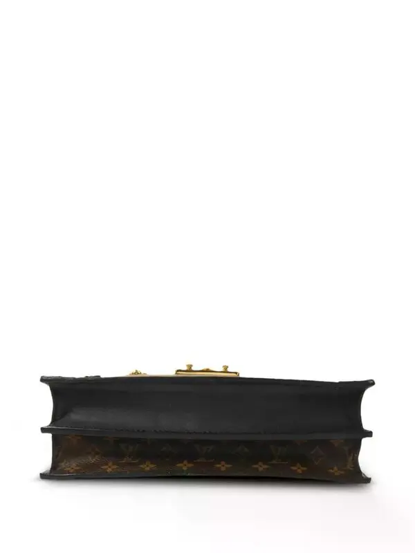 LOUIS VUITTON Trunk Monogram Reverse Clutch Bag - Brown