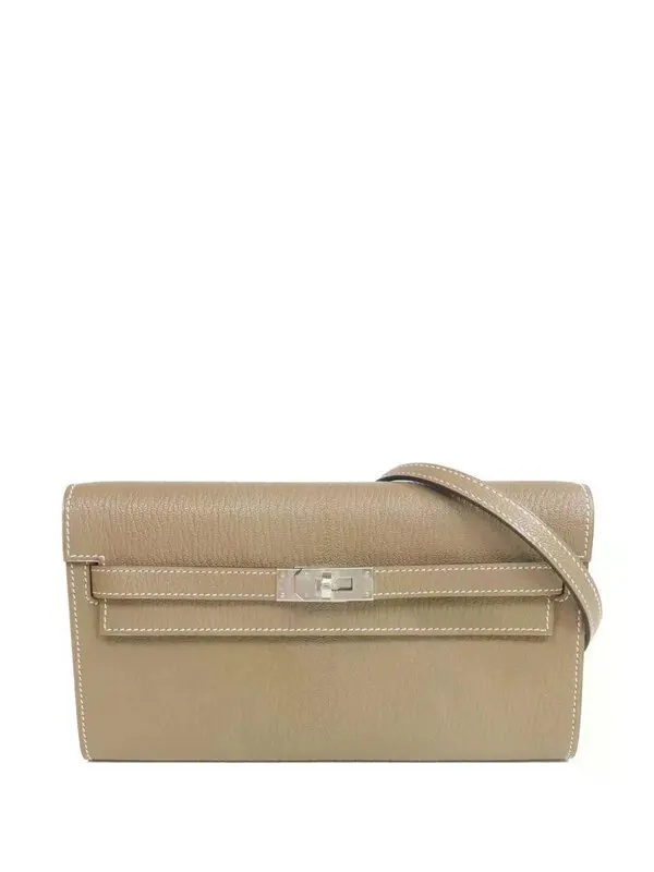 Hermès Kelly To Go Clutch Bag - Neutrals