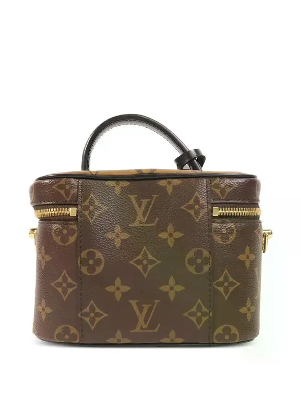 LOUIS VUITTON Vanity Pm Monogram Reverse Canvas Bag
