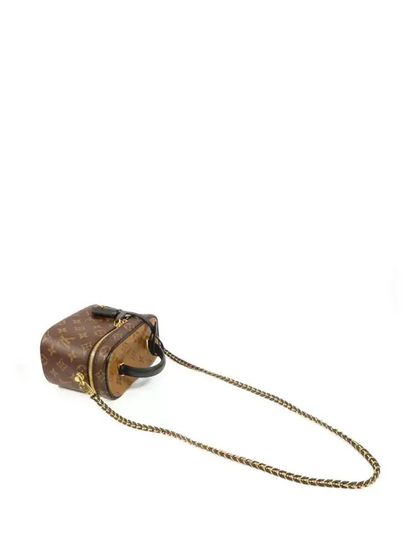 LOUIS VUITTON Vanity Pm Monogram Reverse Canvas Bag
