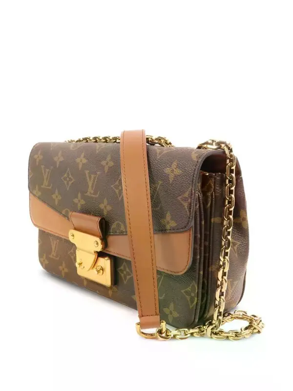 LOUIS VUITTON Marceau Monogram Canvas Shoulder Bag - Brown