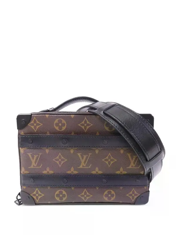 LOUIS VUITTON Soft Trunk Monogram Canvas Shoulder Bag - Brown