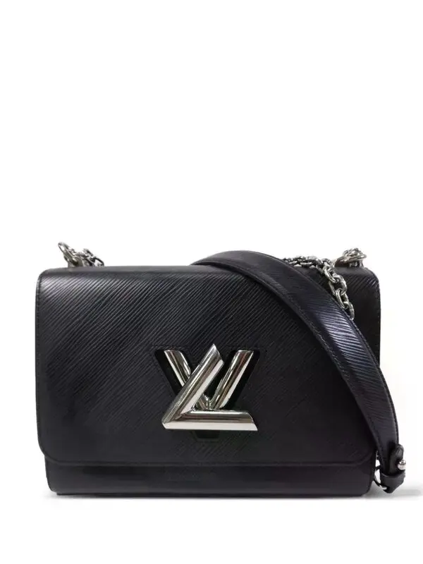LOUIS VUITTON Epi Leather Twist Lock Crossbody Bag