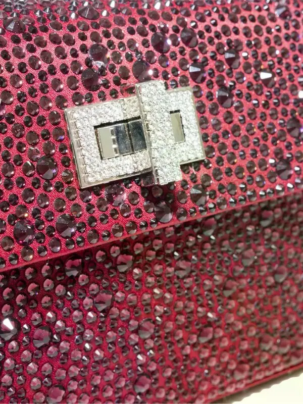 GEDEBE Crystal-embellished Chain-handle Tote Bag