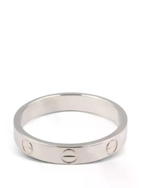 Cartier Tone Love Ring - Silver