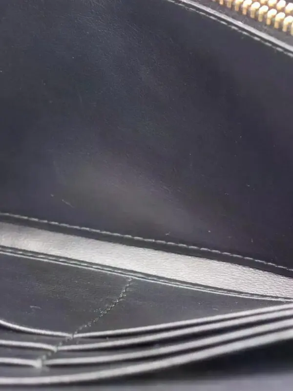 Prada 2010s Velluto Ricamo Bi-fold Wallet