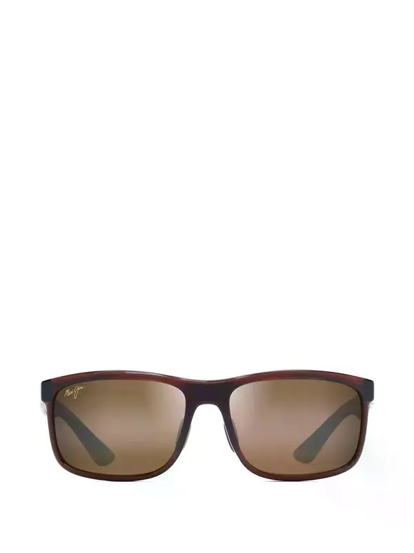 Maui Jim Rectangle Frame Sunglasses - Brown
