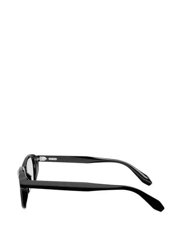 Oliver Spencer N.08 Rectangle Frame Eyeglasses - Black