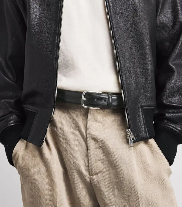 ELLIOT RHODES Leather Jolson Belt