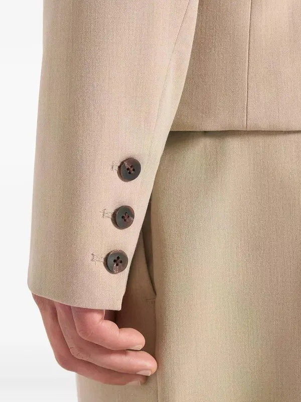 Manière De Voir Silas Pocket Blazer - Neutrals
