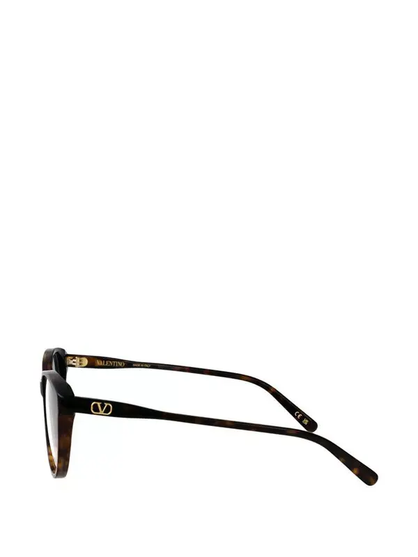 Valentino Garavani Vlogo Round Frame Eyeglasses