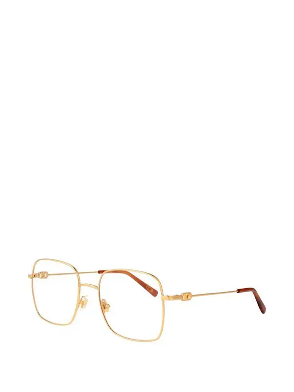 Valentino Garavani Vlogo Square-frame Glasses