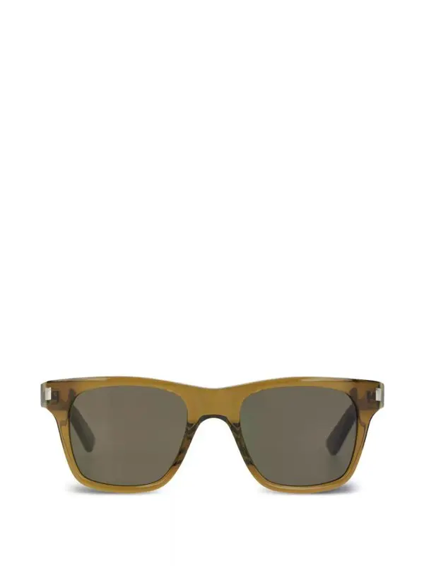 Saint Laurent 875 Square-frame Sunglasses - Brown