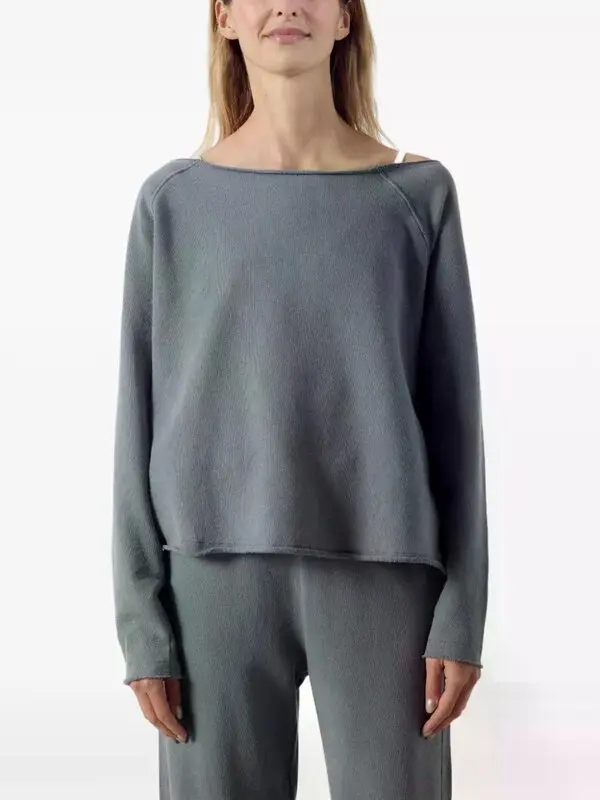 American Vintage Long Sleeve Boat Neck Sweater