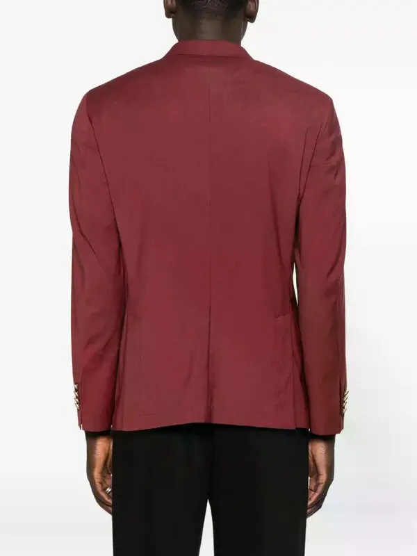 PAOLONI Peak-lapel Single-breasted Blazer