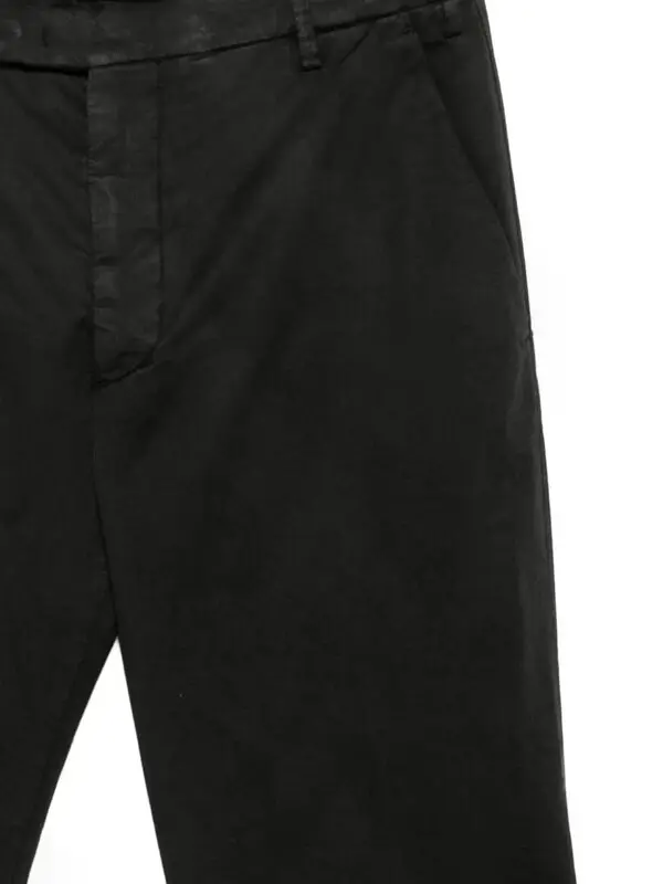 MICHAEL COAL Belt Loop Trousers - Black