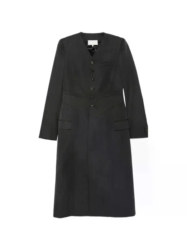 MAISON MARGIELA Four-stitch Single-breasted Coat