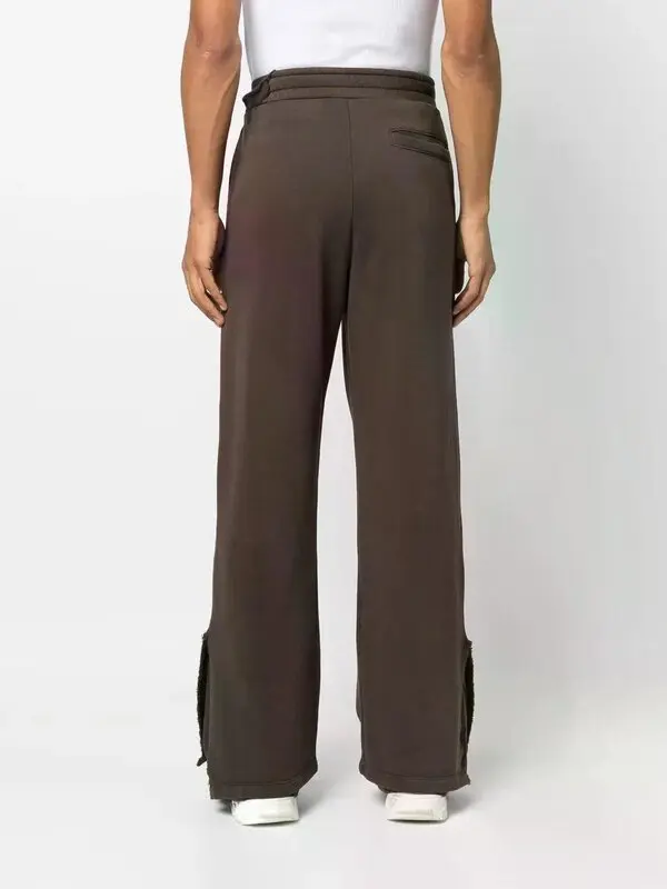 DIESEL® P-toppal Logo-embroidered Wide-leg Track Pants
