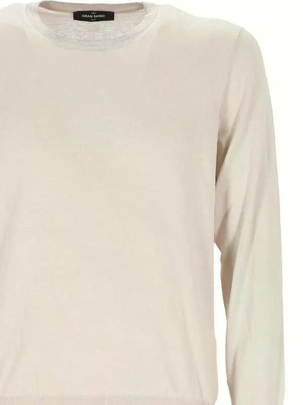 GRAN SASSO Fine-knit Crew Neck Jumper
