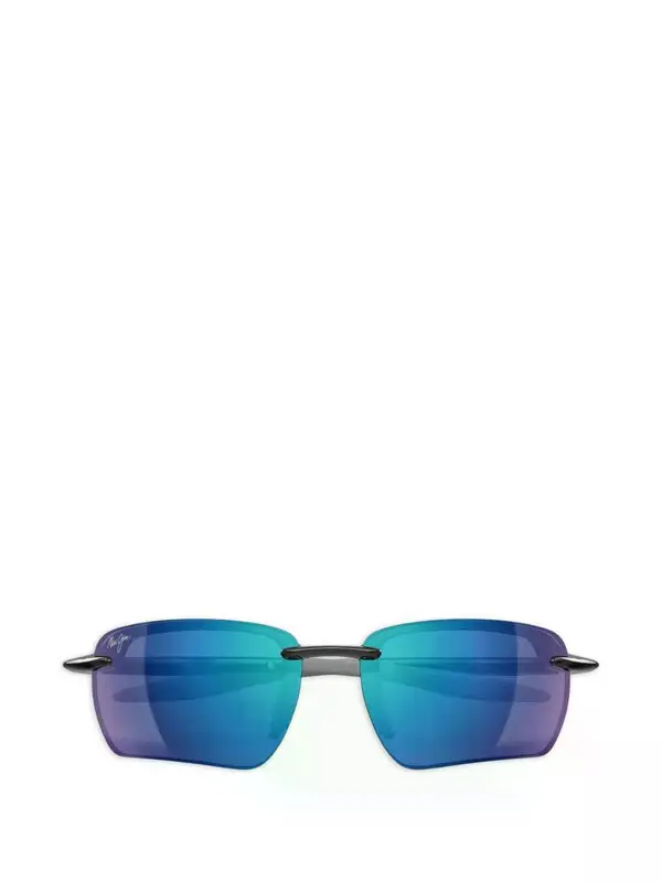 Maui Jim Ho'okipa Ultra G Rectangle-frame Sunglasses - Black
