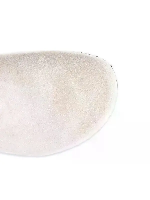 WUD Stem Clogs In Beige Suede