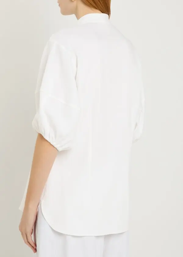 Stella McCartney Balloon Sleeve Cotton Shirt