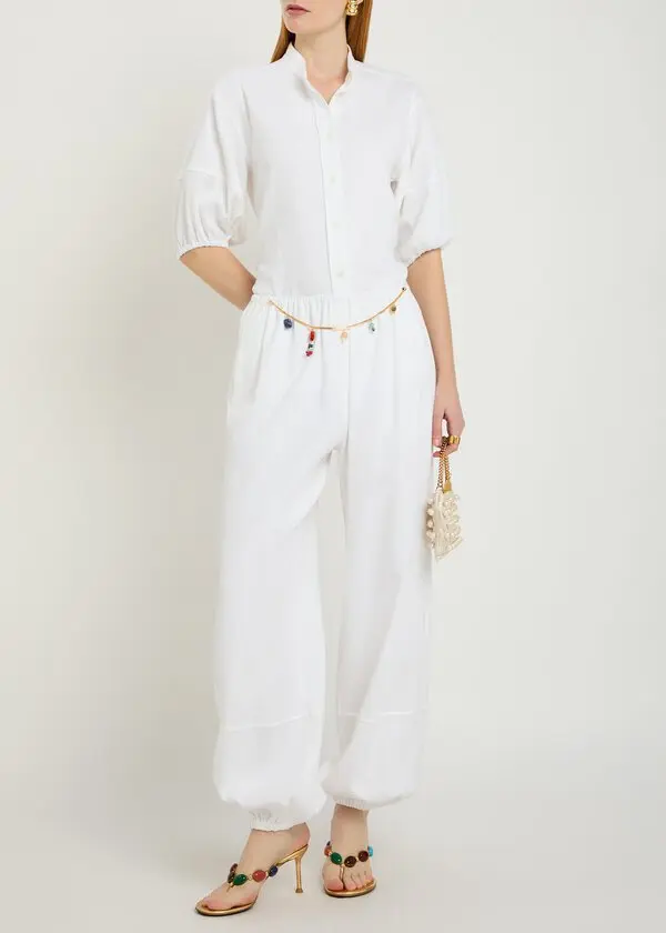 Stella McCartney Balloon Sleeve Cotton Shirt