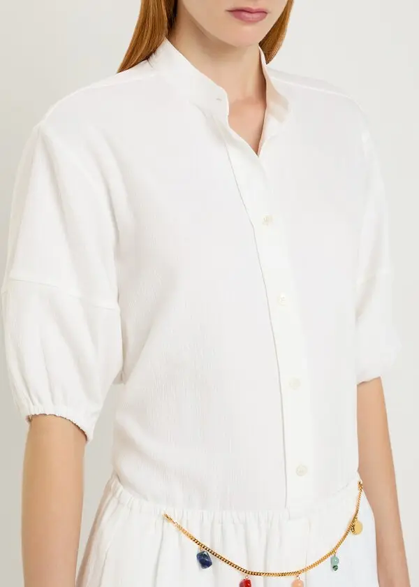 Stella McCartney Balloon Sleeve Cotton Shirt