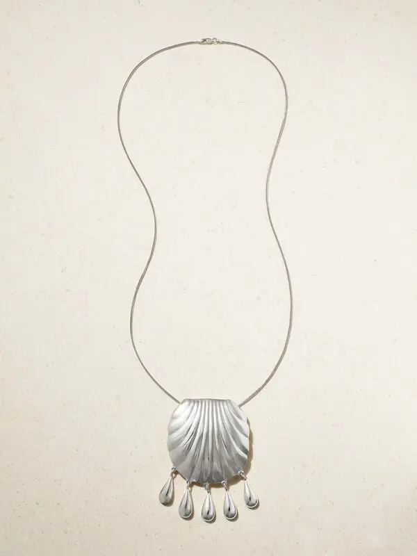 Juju Vera Petra Necklace - Silver
