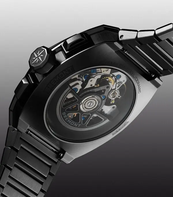 BREMONT Stainless Steel Chronograph Watch