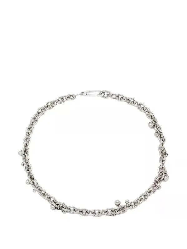 YOJ Boll Cable-link Necklace - Silver