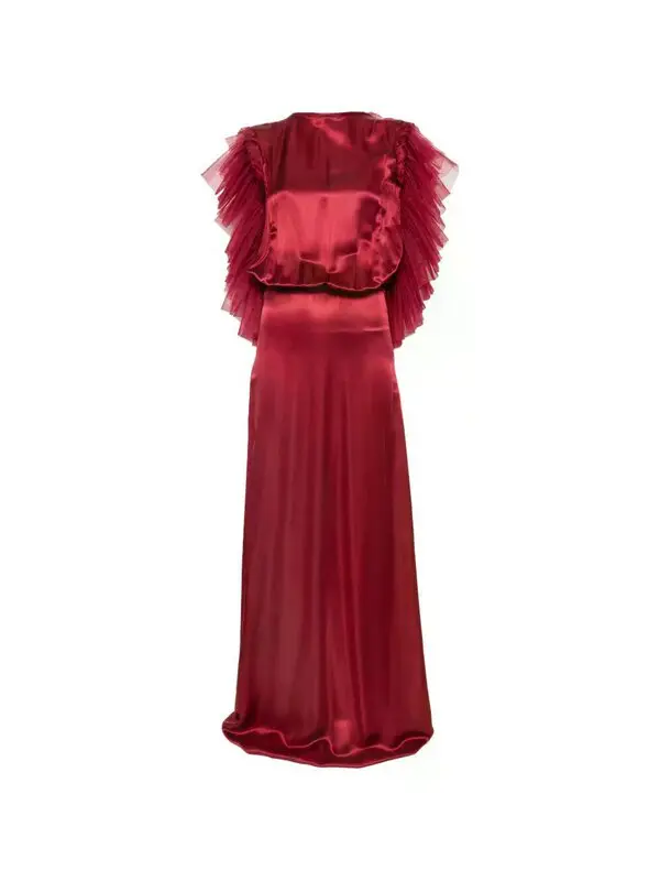 DUNESI Mariposa Gown - Red
